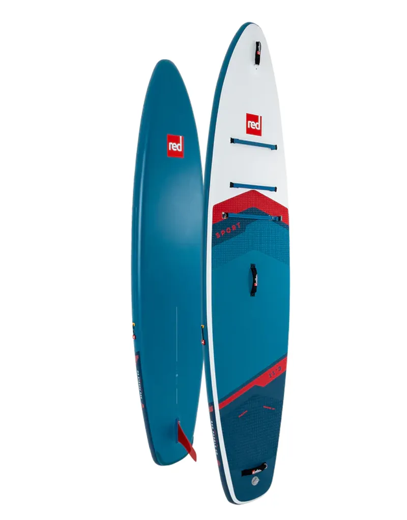 Red Paddle Co 11.3 Sport MSL Touring Inflatable Paddleboard Blue