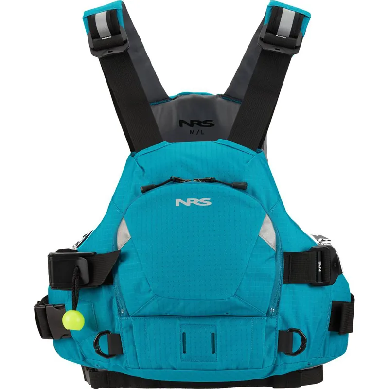 NRS Ninja Pro PFD Low-Profile Whitewater Buoyancy Aid in Aqua
