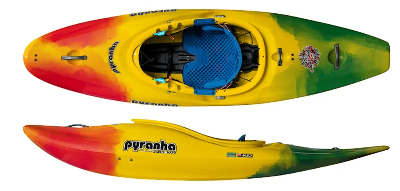 Pyranha Firecracker 252 Down River Kayak in Stout 2 Custom Colour