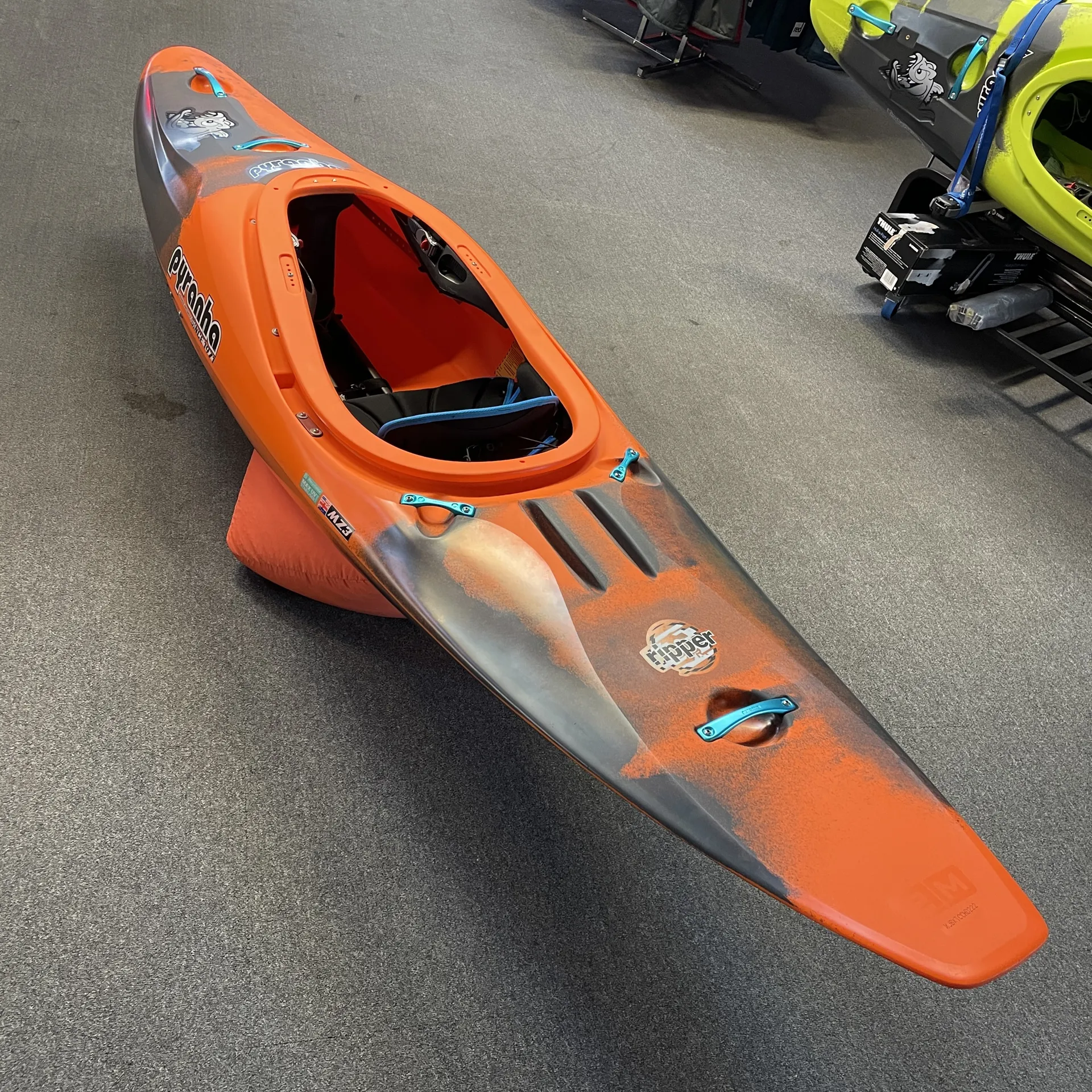 Pyranha Ripper II Medium Half Slice Whitewater Kayak Factory 2nd
