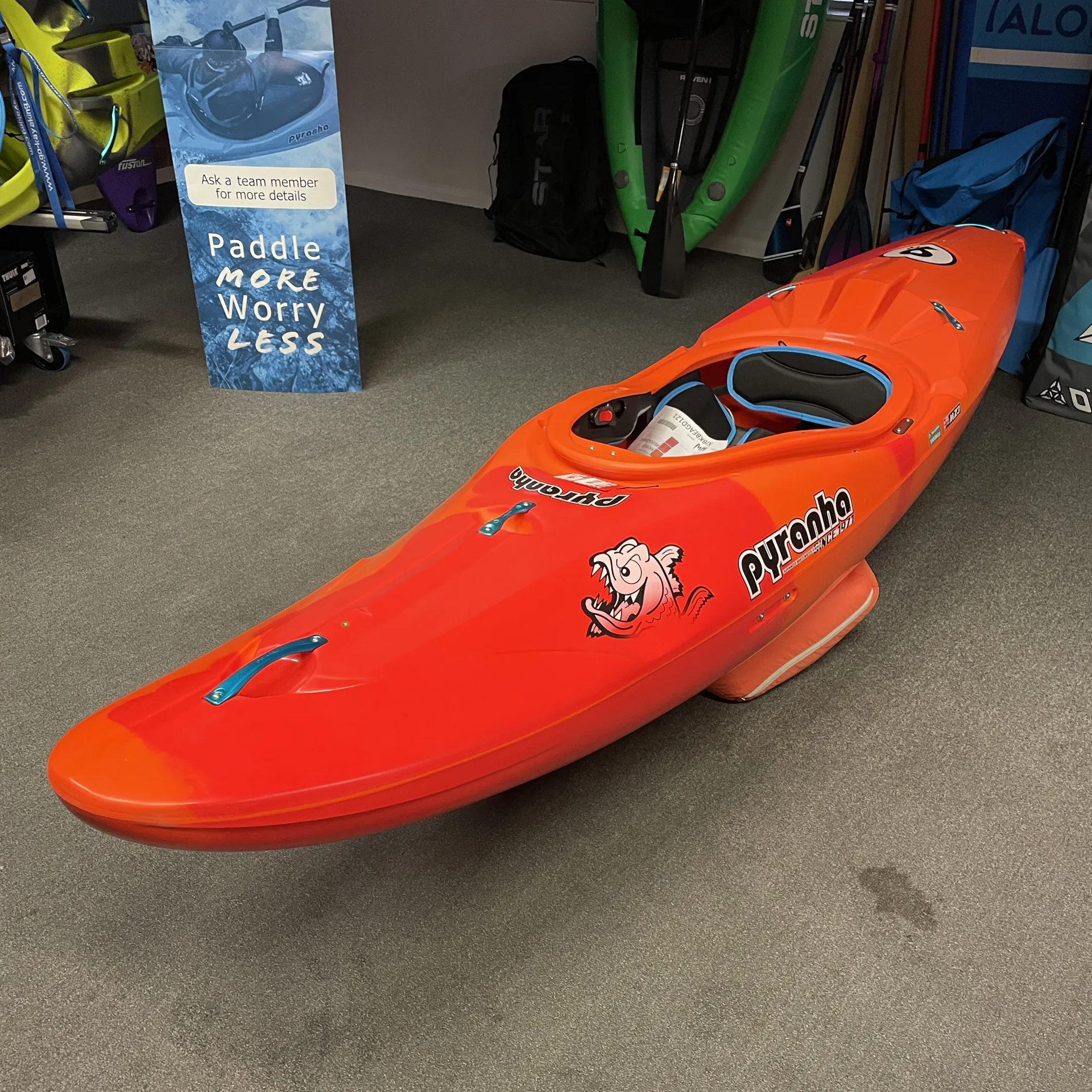 Pyranha Kayaks 9R II Large Whitewater Kayak Ex Display