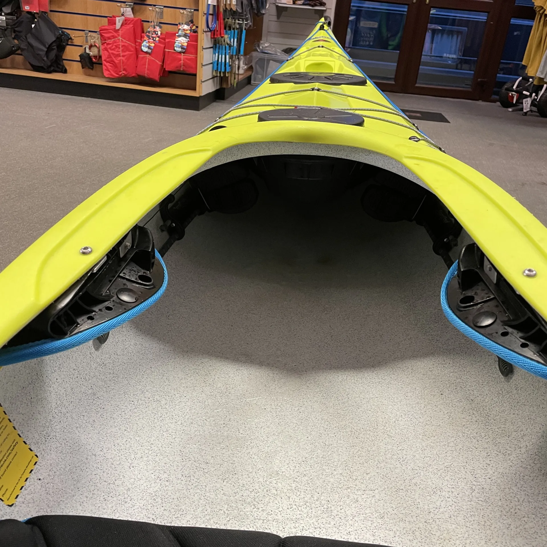 P and H Leo MV CLX with Skudder Cruising Sea Kayak Ex Demo