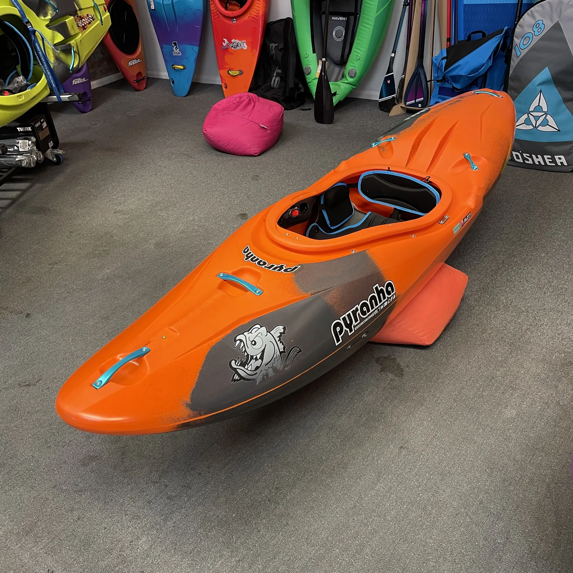 Pyranha Kayaks Machno Large Whitewater Kayak Factory 2nd