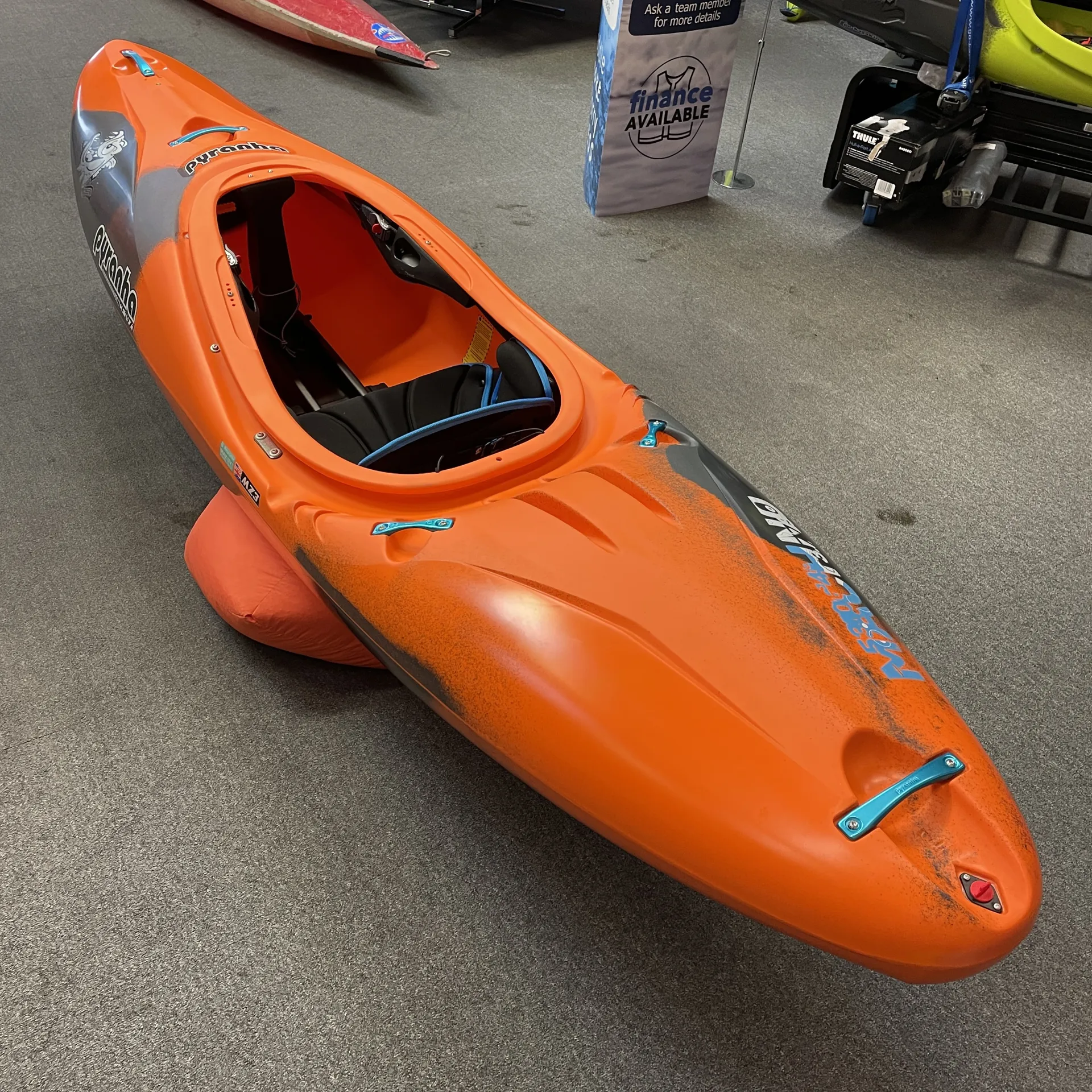 Pyranha Kayaks Machno Large Whitewater Kayak Factory 2nd