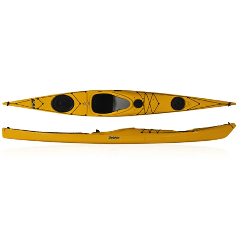 P and H Delphin Surf Spec Sea Kayak with Skeg