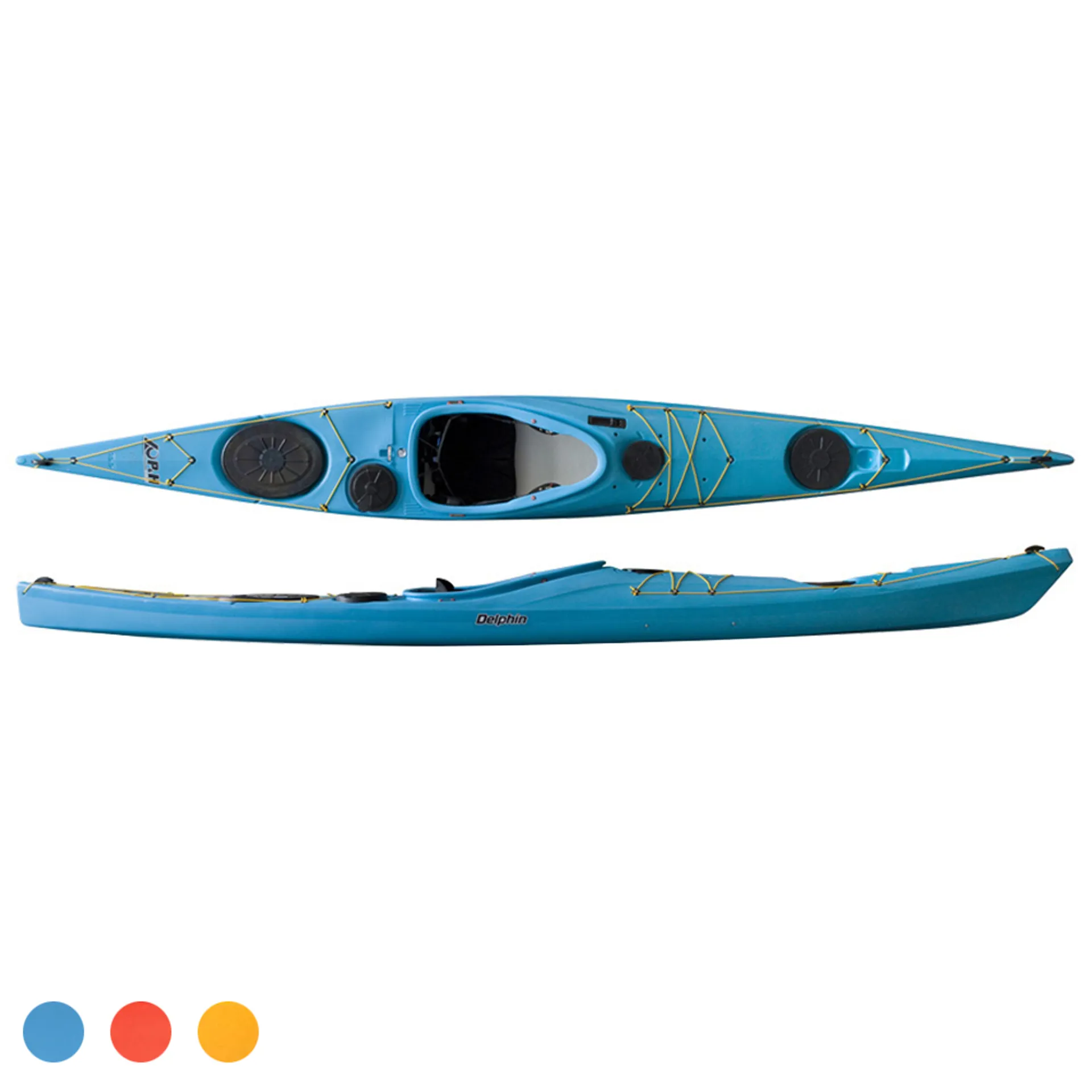 2021 P and H Delphin 155 Versitile Playful Sea Kayak in CoreLite