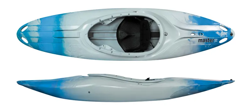 2021 Pyranha Master TG Beginner Kayak for Clubs and Centres - Blu