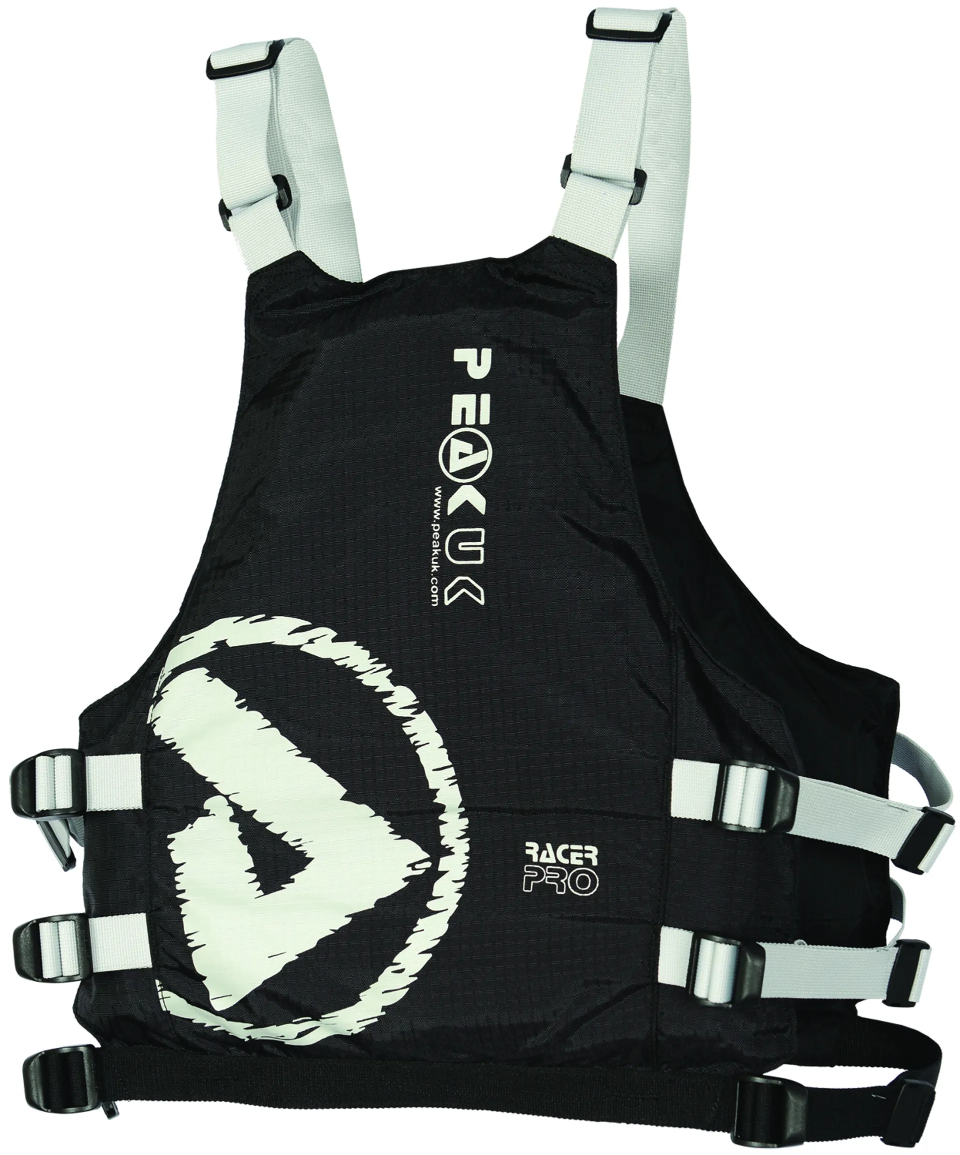 2017 Peak UK Racer Pro Buoyancy Aid Black