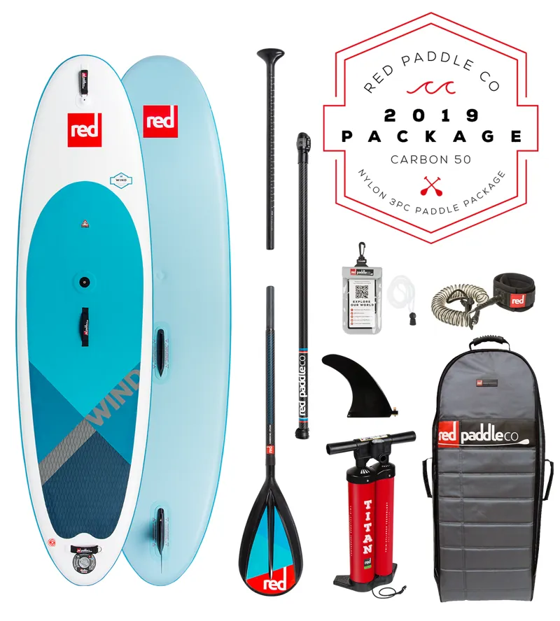 2019 Red Paddle Co Ride 10 7 Wind - Package