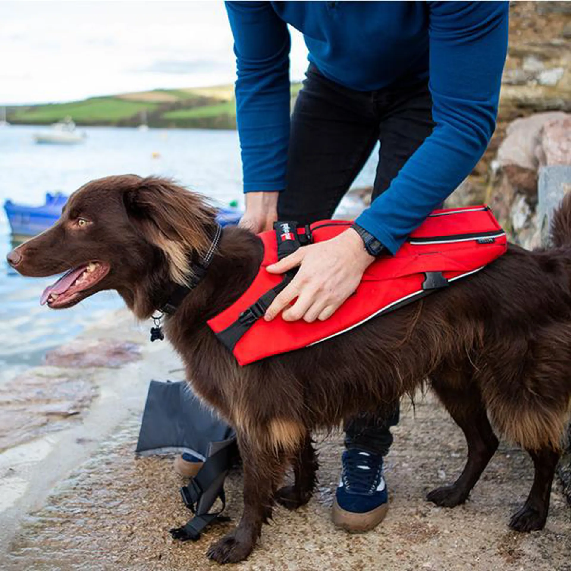 Red Paddle Co Dog Floatation Device